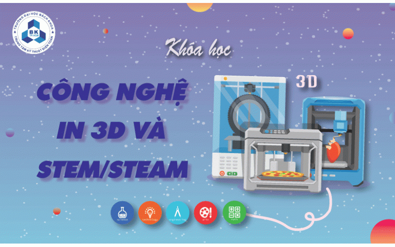 CÔNG NGHỆ IN 3D VÀ STEM/STEAM